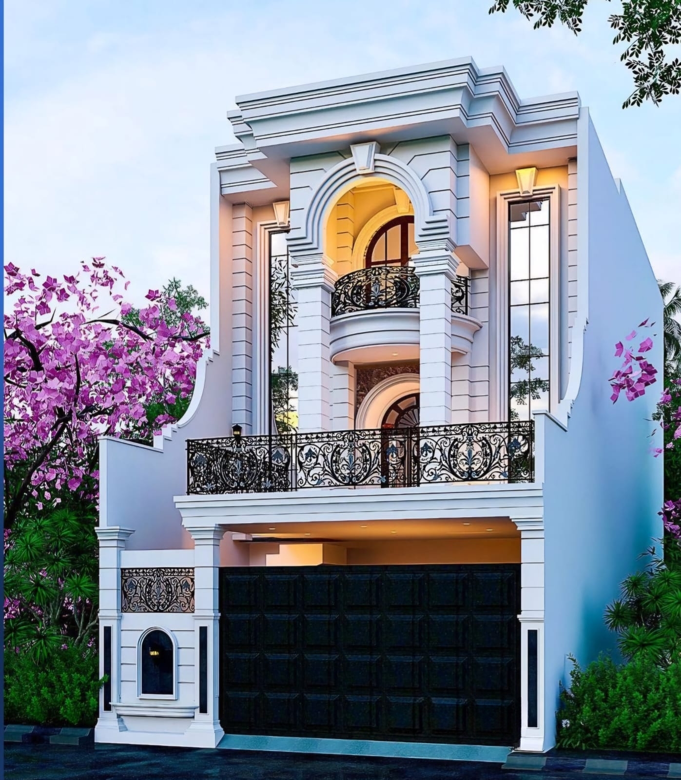 Rumah Mewah Brand New American Classic 3 Lantai Semi Furnished INDENT ...